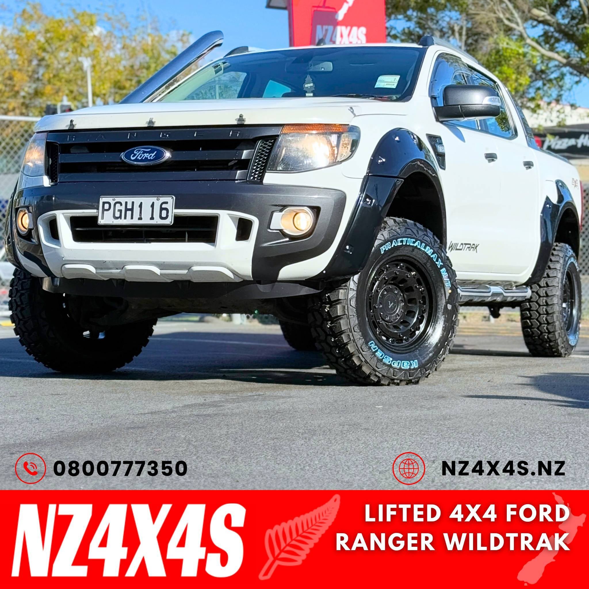 LIFTED 4X4 FORD RANGER WILDTRAK TURBO | NZ4X4S